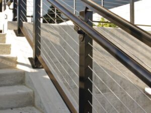 Cable Railing | Series 9C | Custom Deck, Stair, Balcony Railing