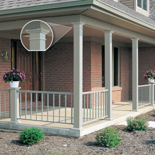 Square CAP & BASE Styles - Superior Aluminum