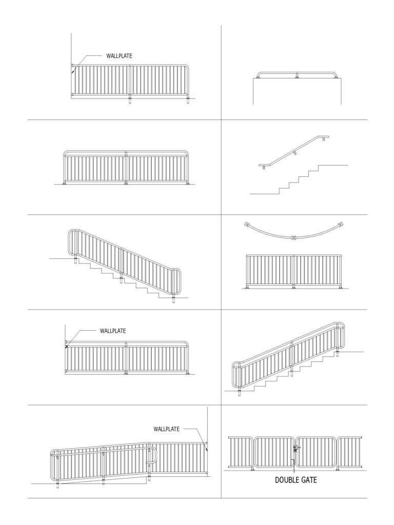 Aluminum Pipe Picket Railing: Series 5P - Superior Aluminum