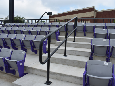 Stadium Railing - Superior Aluminum