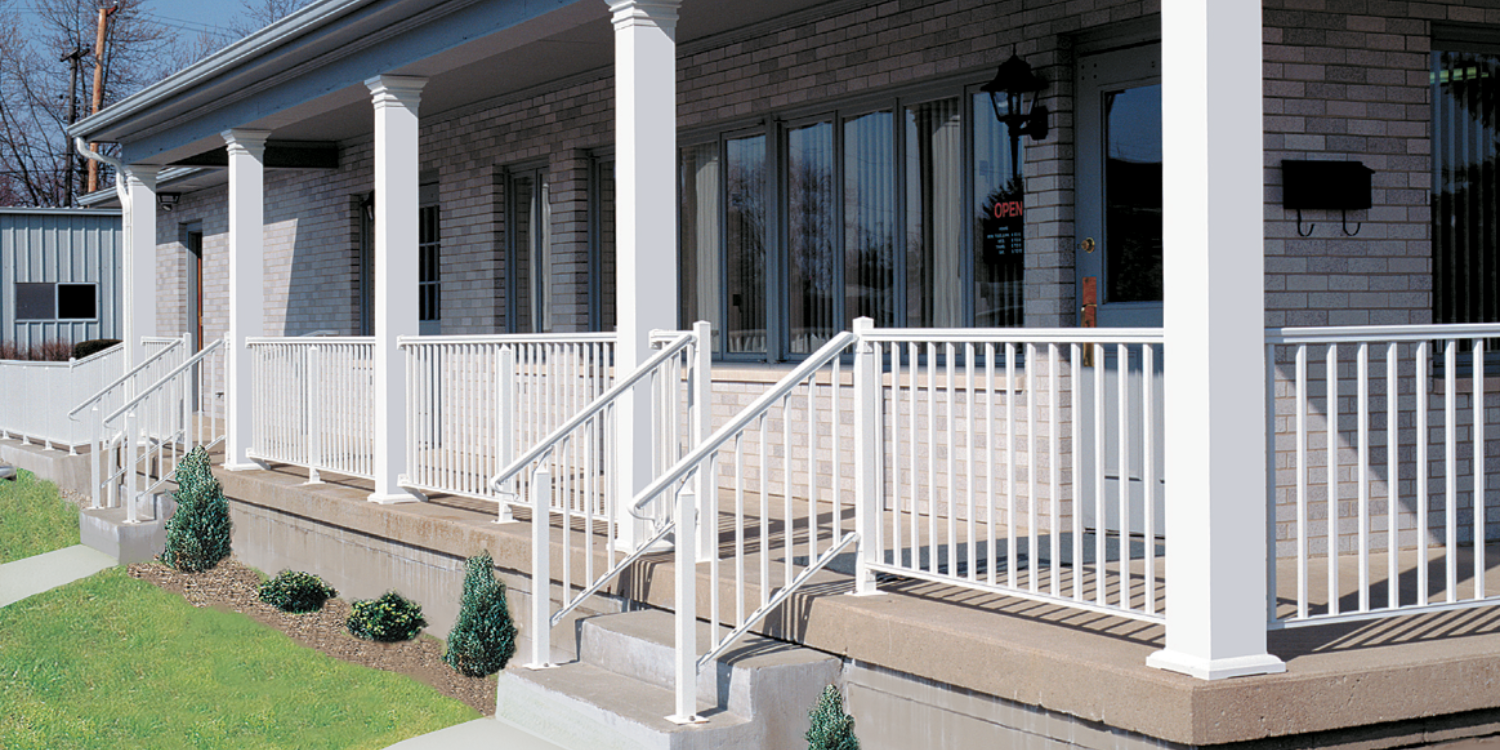 Porch Railing and Columns - Superior Aluminum