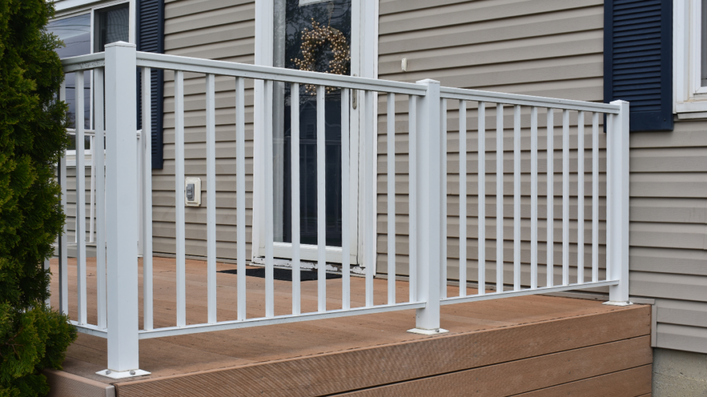 Porch Railing and Columns - Superior Aluminum