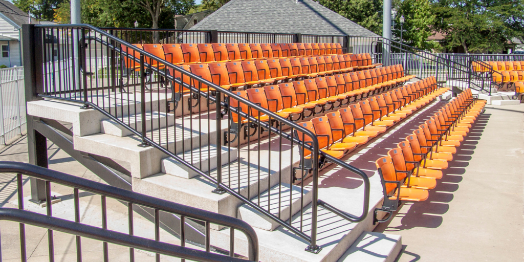 Stadium Railing - Superior Aluminum