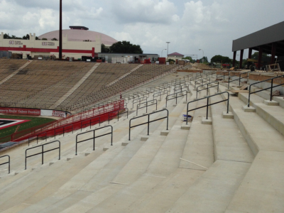 Stadium Railing - Superior Aluminum