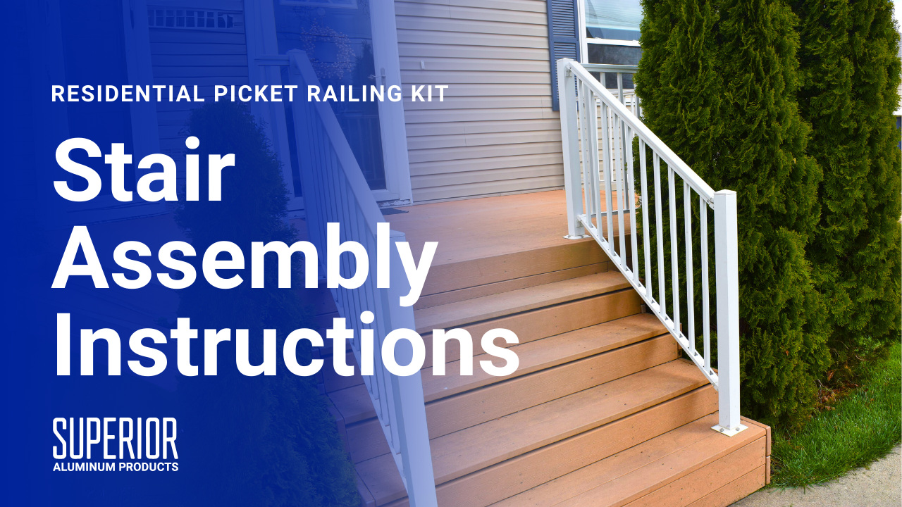 9P Residential Railing Kits - Superior Aluminum